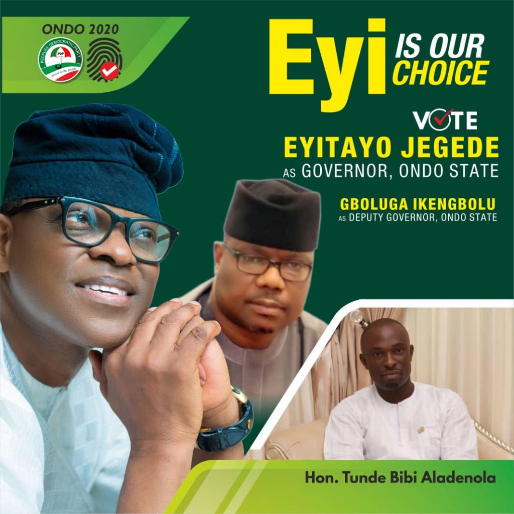 Ondo 2020: Ore Stand Still As Oyetola Joins Akeredolu’s Campaign Train ...